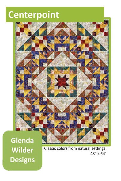 Glenda Wilder Designs Centerpoint Quilt Pattern | Riley Blake Designs